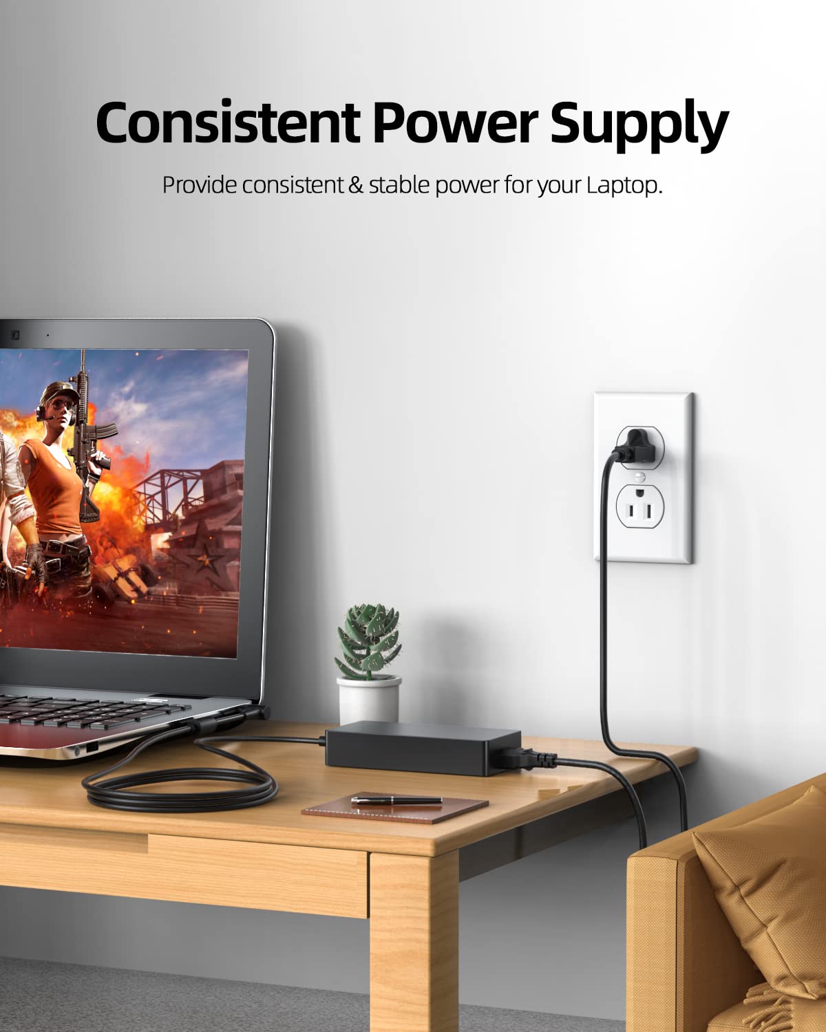 180W AC Charger Fit for Asus A17-180P1A, ADP-150CH B, A18-150P1A, ADP-150CH BB Laptop Power Supply Adapter Cord