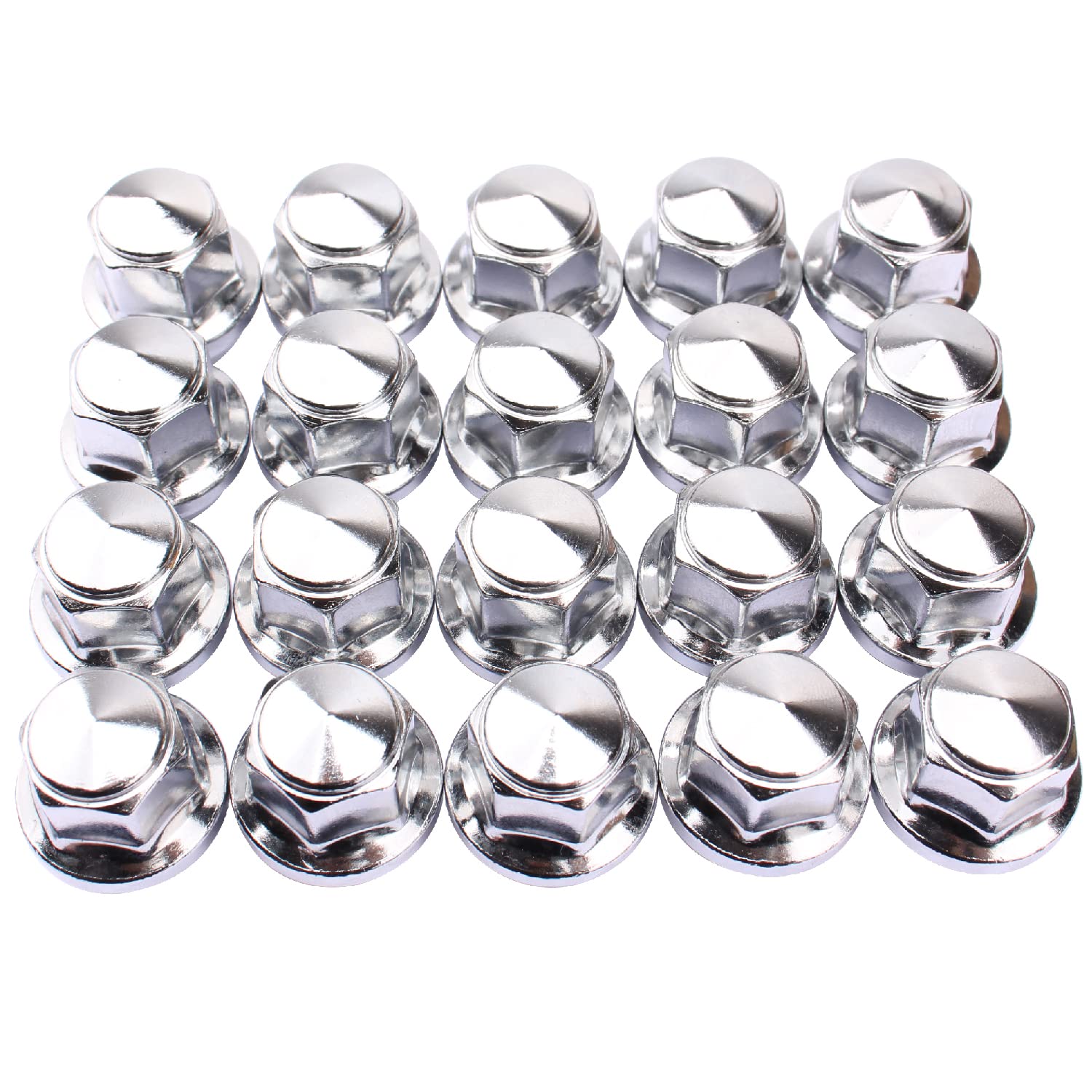 12mmx1.5 Wheel Nuts for Fusion Escape, 20 Pcs OEM Factory Wheel Lug Nuts for Focus Fusion Escape Factroy Wheels