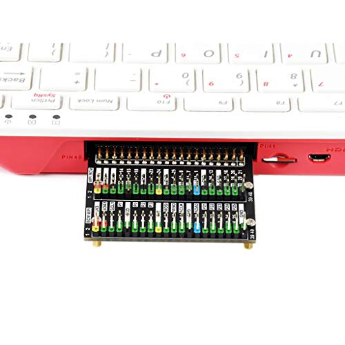 Coolwell Waveshare for Raspberry Pi 400 GPIO Header Adapter, Header Expansion, 2X 40PIN Header Module HAT