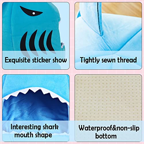 Hamiledyi Guinea Pig Bed,Large Guinea Pig Hideout Washable Winter Warm Sleeping House Shark Nest for Dwarf Rabbit Bunny Chinchilla Guinea Pig Ferret Rat