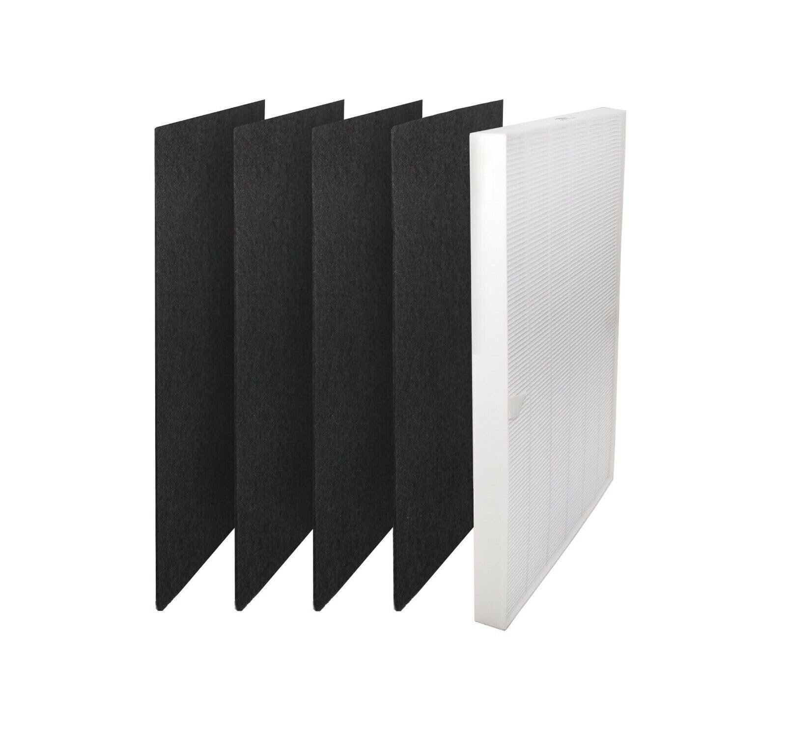 115115 Size 21 Filter A Compatible with Winix PlasmaWave Air Purifier C535, 5300, 5300-2, 6300, 6300-2, AM90, P300, True HEPA Filter with 4 Activated Carbon Filters