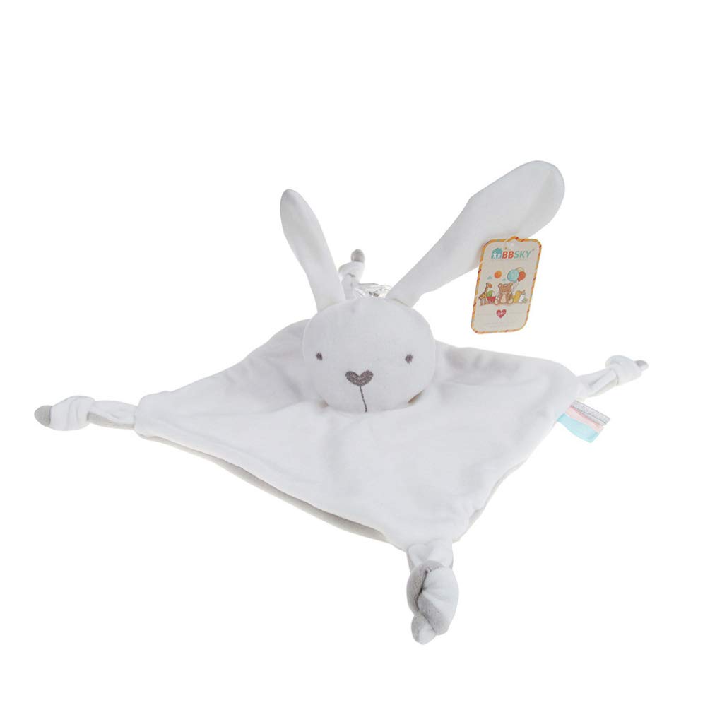 Baby Security Blanket Rabbit Elephant Security Blanket Animal Plush Stuffed Blanket for Nursery Baby Toddlers Newborn