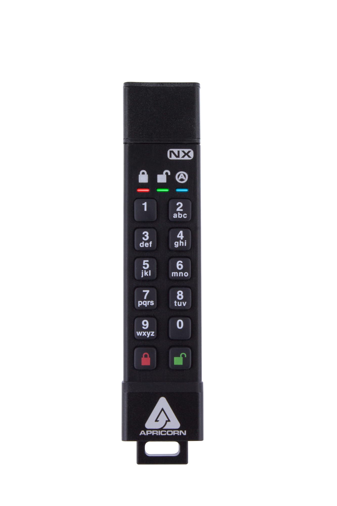 Apricorn Aegis Secure Key 3NX - USB3.0 Flash Drive ASK3-NX-8GB USB Memory 8GB Key Lock HD2239