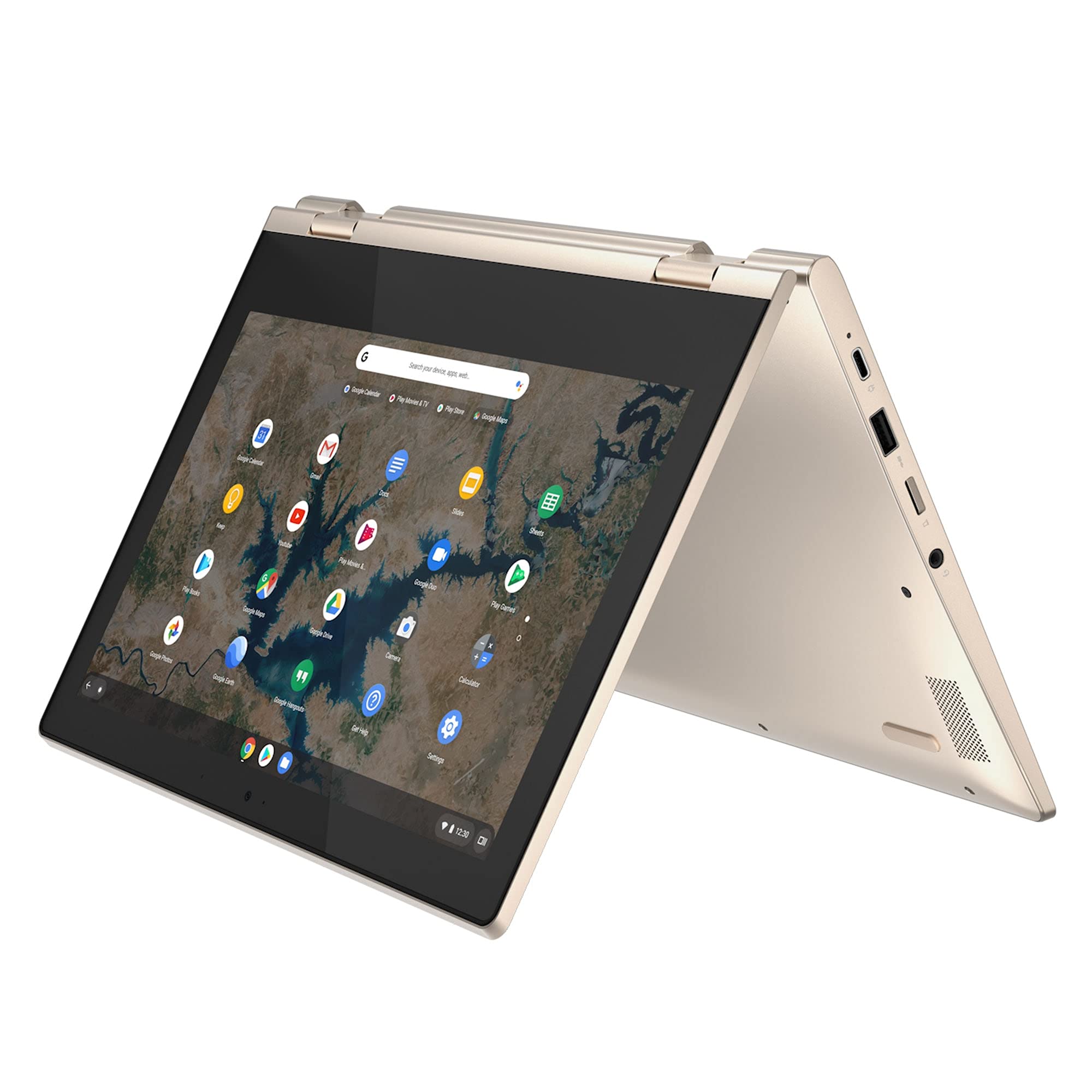 Lenovo IdeaPad Flex 3 CB 11IGL05 82BB0007US 11.6" Touchscreen 2 in 1 Chromebook - HD - 1366 x 768 - Intel Celeron N4020 Dual-core (2 Core) 1.10 GHz - 4 GB RAM - 32 GB Flash Memory - Almond