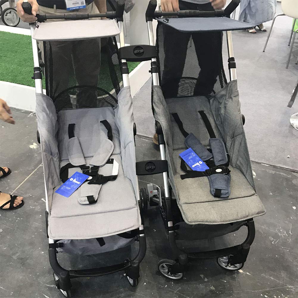 GEZICHTA 3pcs Twin Stroller Connector Adjustable Pushchair Connectors Accessories, Turns Two Single Strollers Into A Double Stroller for Baby Stroller