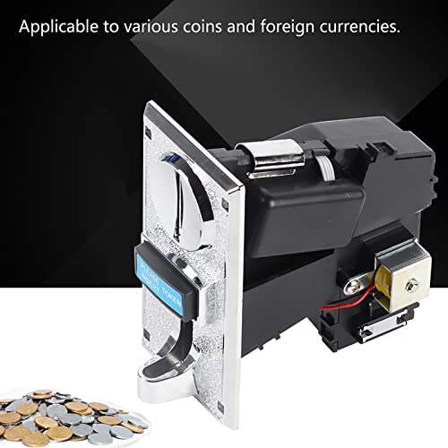 Arcade Coin Acceptor Vending Machine 14×13×7 Multi Coin Acceptor Selector Slot for Arcade Game Mechanism Vending Machine
