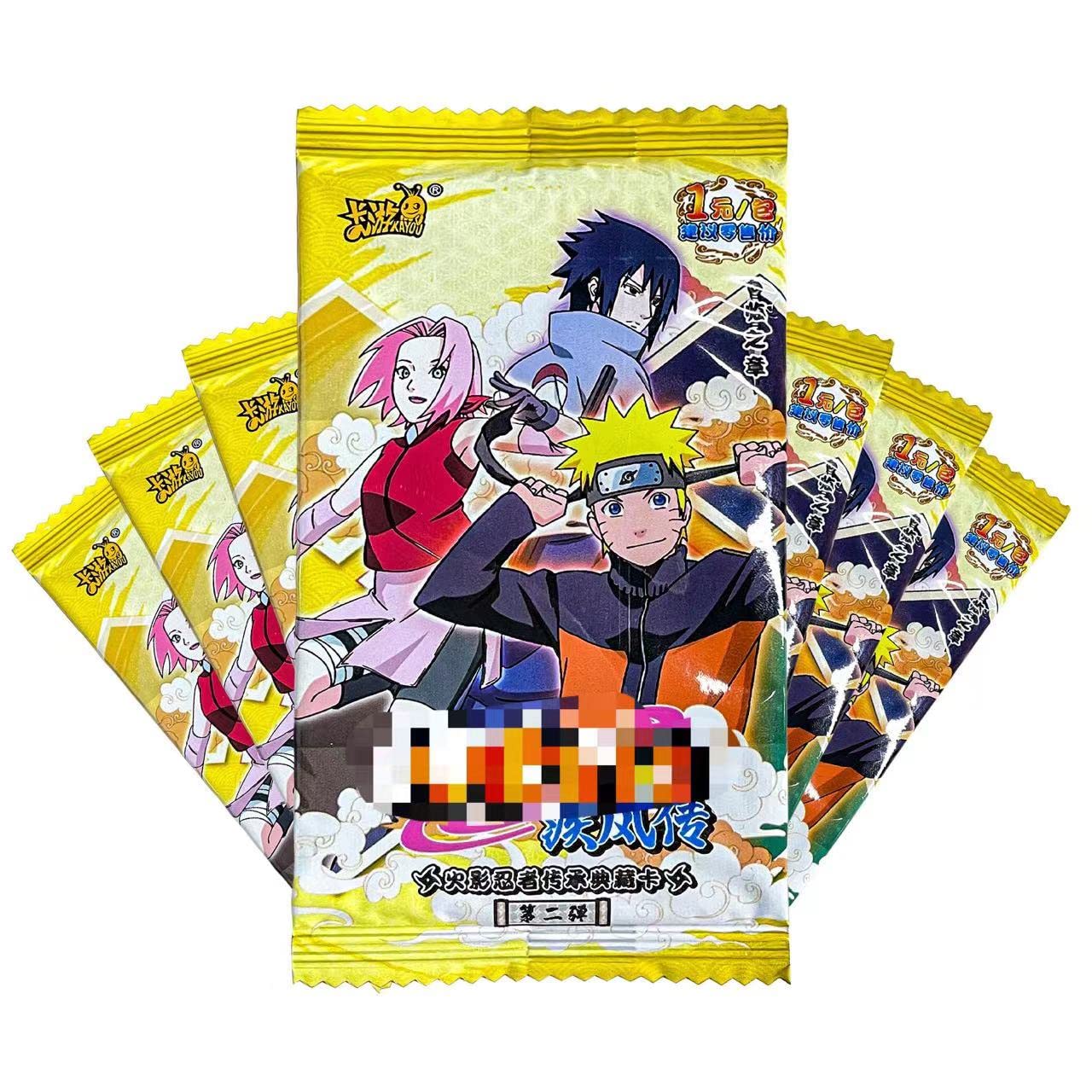 180 pcs Ninja Cards - Cards Booster Box Official Anime TCG CCG Collectable Playing/Trading Card Pack Packed in Individually customised Special Storage Box