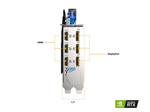 GIGABYTE AORUS GeForce RTX 3090 Xtreme WATERFORCE WB 24G Graphics Card, WATERFORCE Water Block Cooling System, 24GB 384-bit GDDR6X, GV-N3090AORUSX WB-24GD Video Card