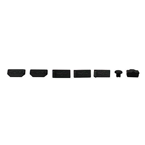 7pcs Replacement Silicone Dust Plug Proof Cover Stopper Dustproof Kits for Xbox One X Xbox One S Gaming Console