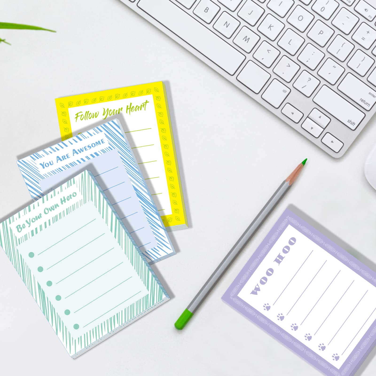 16 Pack Motivational Sticky Notes Postit Note Pads Funny Sticky Notes Inspirational Notepads to Do List Memo Pad Colorful Appreciation Sticky Notes for Teachers Mothers Day Gifts Nurses Week Gifts