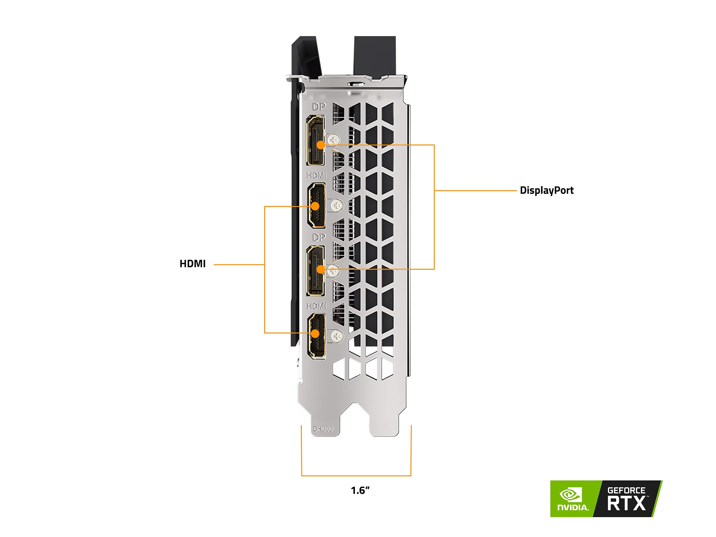 GIGABYTE GeForce RTX 3060 Eagle OC 12G (REV2.0) Graphics Card, 2X WINDFORCE Fans, 12GB 192-bit GDDR6, GV-N3060EAGLE OC-12GD Video Card