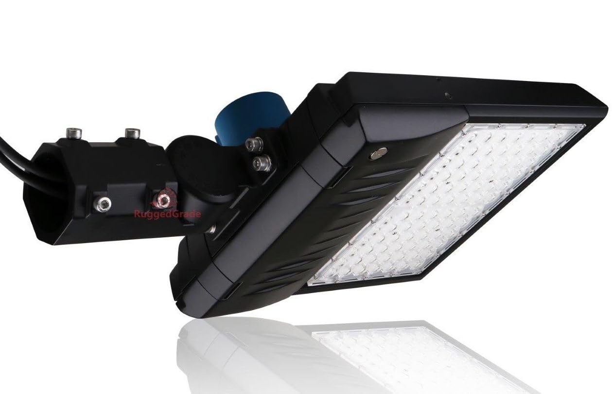 30,000 Lumen - 170lm to Watt - 185 Watt LED NextGen XT II Series Parking Lot Lights - 5000K - Slip Fit Mount - with photocell - 10kv Surge