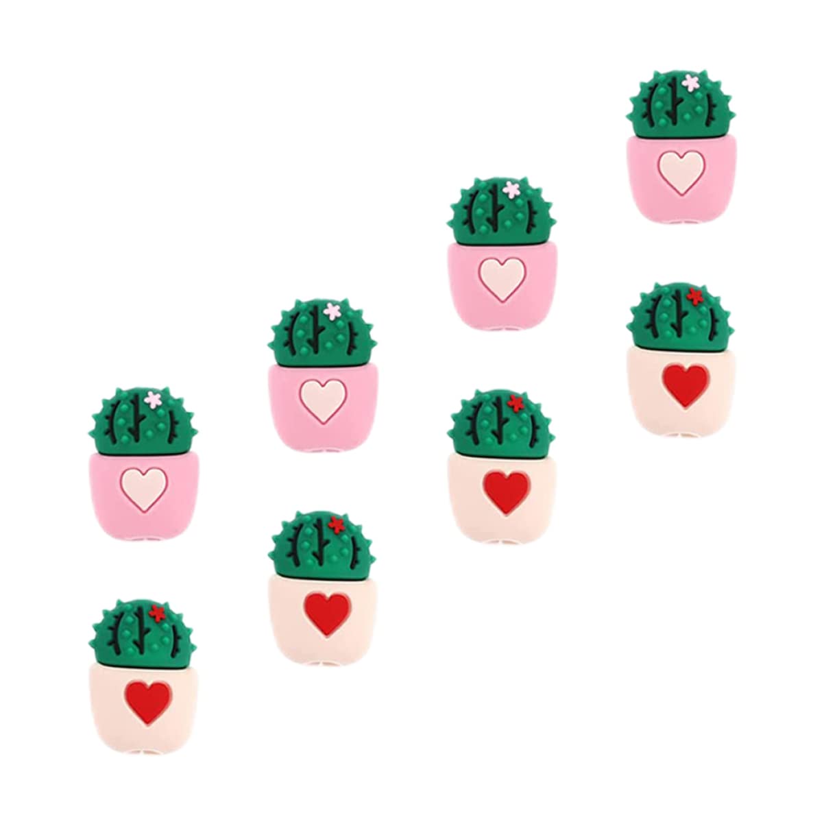 16 Pcs Cactus Cover Data Line Protectors Charger Protector Data Line Plug Protector Adorable Protection Sleeve USB Cable Protector Adorable Data Cable Sleeve Cable Lines Cover