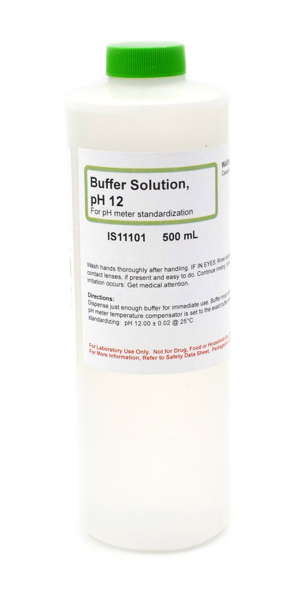 ALDON Innovating Science Clear 12.00 pH Standard Buffer Solution, 500mL - The Curated Chemical Collection