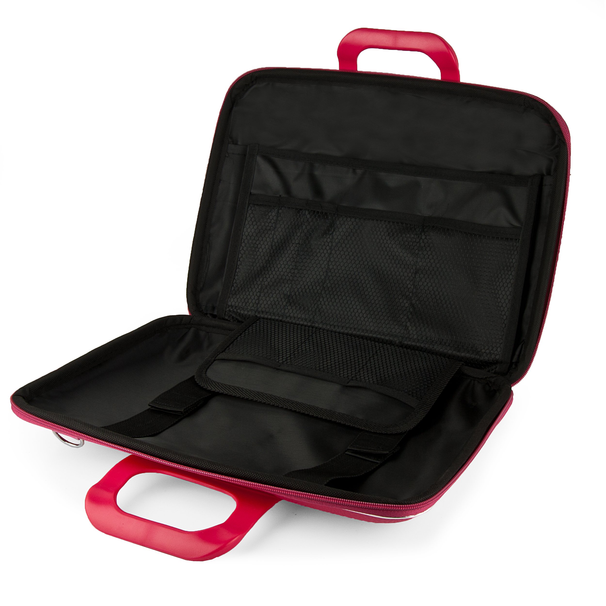 12 inch Pink Laptop Carrying Case Bag with Accessories for Asus Laptop L210, Chromebook CX22NA CX1 C202 C223 C214