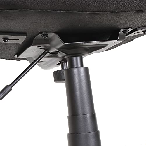 Alera ALEVT48FA10B Alera Essentia Series Swivel Task Chair, Acrylic, Black