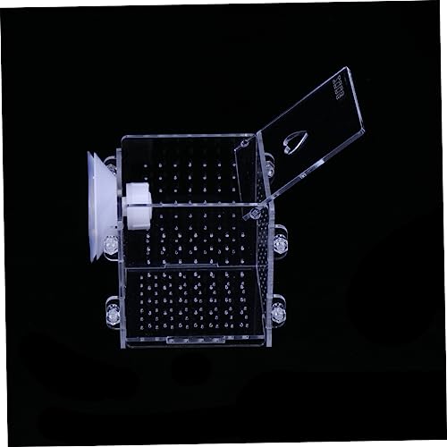 2 Pcs Fish Acrylic Incubator Baby Fish Incubator Fish Tank Tool Fish Hatchery Cage Aquatic Pet Supplies