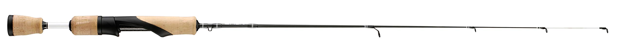 13 FISHING - Omen Ice Rod - 36" MH (Medium Heavy) - Solid Carbon Blank - Split Grip Handle - OBI-36MH-SG , Black