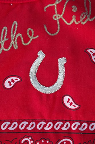 4Rodeo Western Bandana Spilly The Kid Baby Infant Bib (Red)