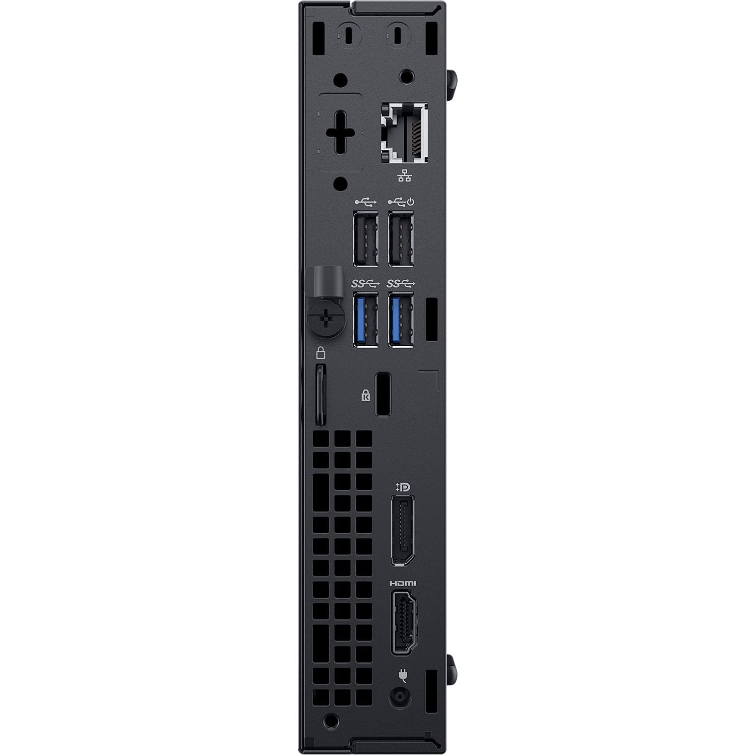 Dell Optiplex 3060 Micro PC, Intel Six Core i7 8700T 2.4Ghz, 16GB DDR4, 128GB SSD Hard Drive, HDMI, Windows 10 Home (Renewed)