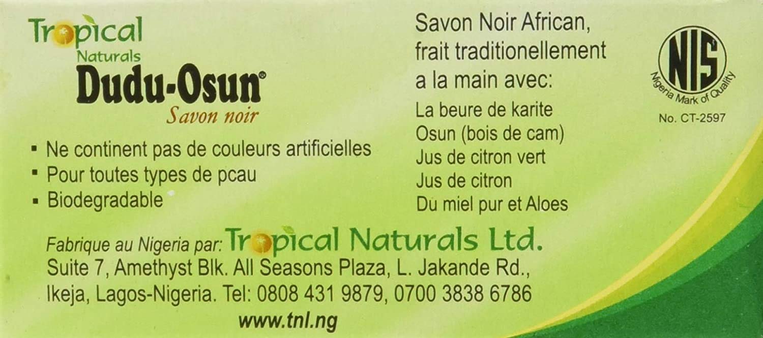 5 Pack of Dudu Osun Black Soap