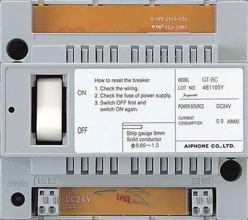 Aiphone Corporation GT-BC Audio Bus Control Unit for GT Series, Multi-Tenant Intercom, ABS Plastic Construction