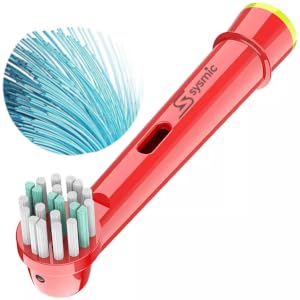 4 x Kids Toothbrush Heads Replacement Oral B Compatible Children Toothbrush Head Child Soft Bristle Refill