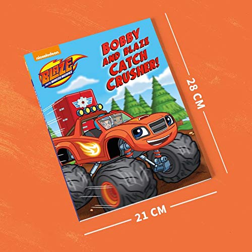 Blaze and The Monster Machines Personalized Book: Your Child and Blaze Catch Crusher (Large Softback)