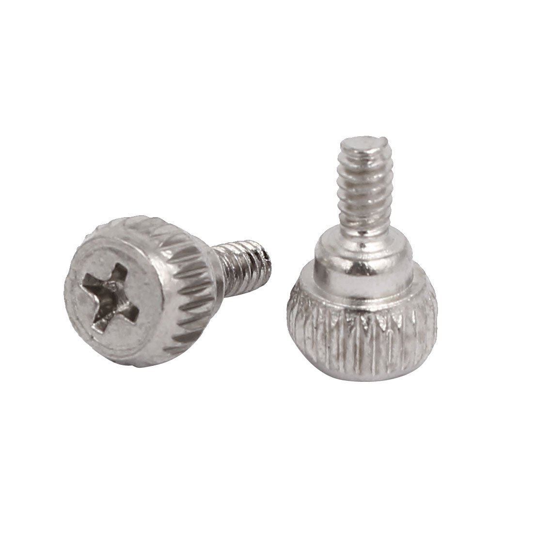 Aexit 80 Pcs Quality Parts M3.5x6mm Male Thread Metal Computer Desktop PC Case Thumb Screws Model:19as380qo470