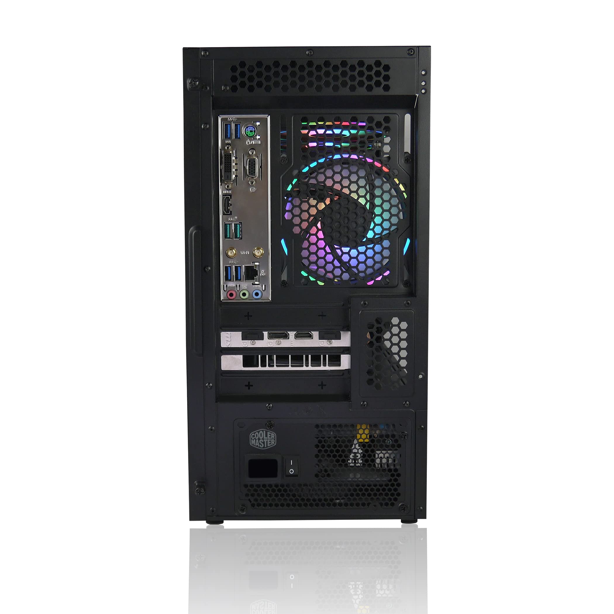 AVGPC Quiet Series Gaming PC Intel Core i5 6 Core 12400F up to 4.40 GHz, 16GB DDR4, GeForce GTX 1660 Super 6GB, 1TB NVME M.2 SSD WiFi…