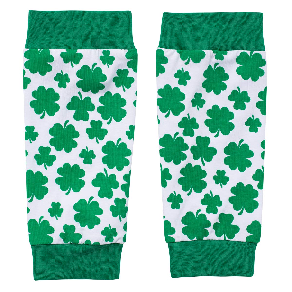 Baby Girls Outfit Set St Patrick's Day Clothes Long Sleeve Bodysuit+Tutu Skirt+Headband+Leg Warmers (3-6 Months) Green