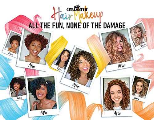 Curlsmith - Rainbow Hair Makeup Bundle - Vegan Temporary Hair Color & Styling Gel, 5 Colors (3 fl.oz x 5)