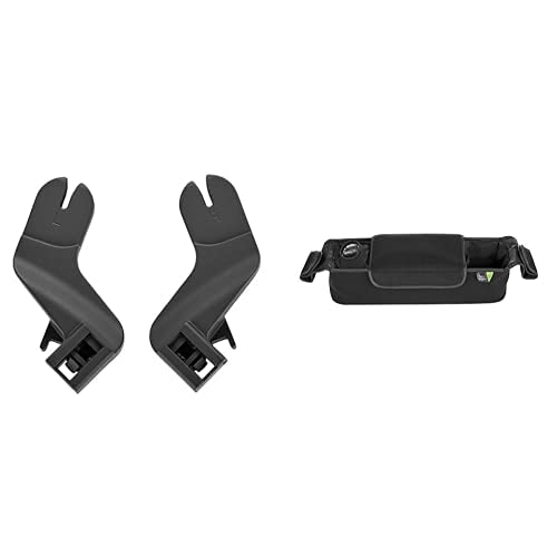 Baby Jogger/Graco Car Seat Adapters for City Mini 2 and City Mini GT2 Strollers, Black with Baby Jogger Parent Stroller Console, Black