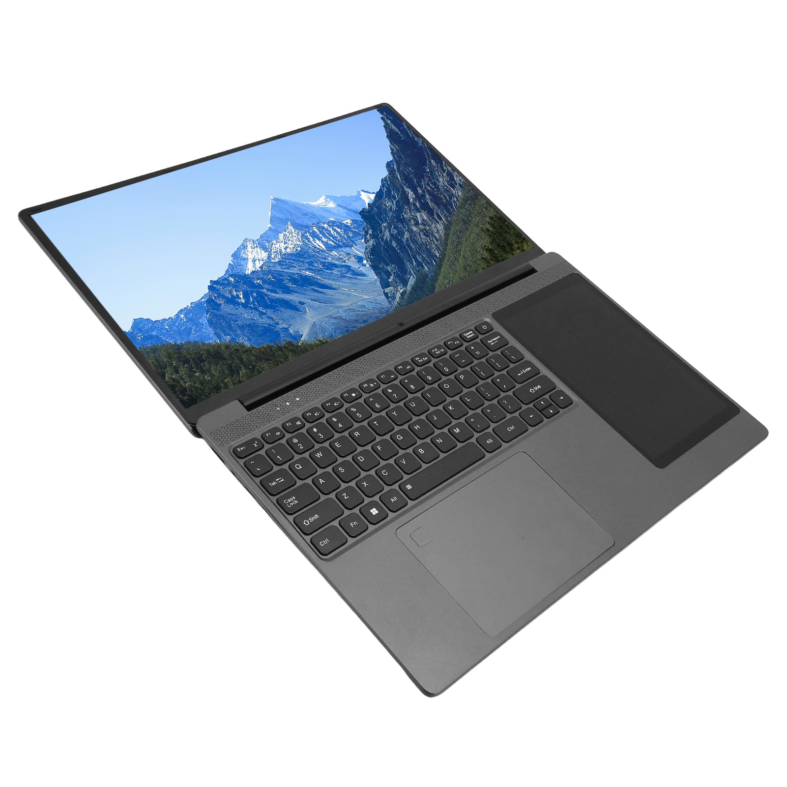 15.6 Inch Laptop with 7in HD Touch Screen, Dual Screen Laptop Business Laptop for Windows 10 11, Intel Processor N5095 11th Generation 10nm 4 Core 4 Thread Fingerprint Reader (US