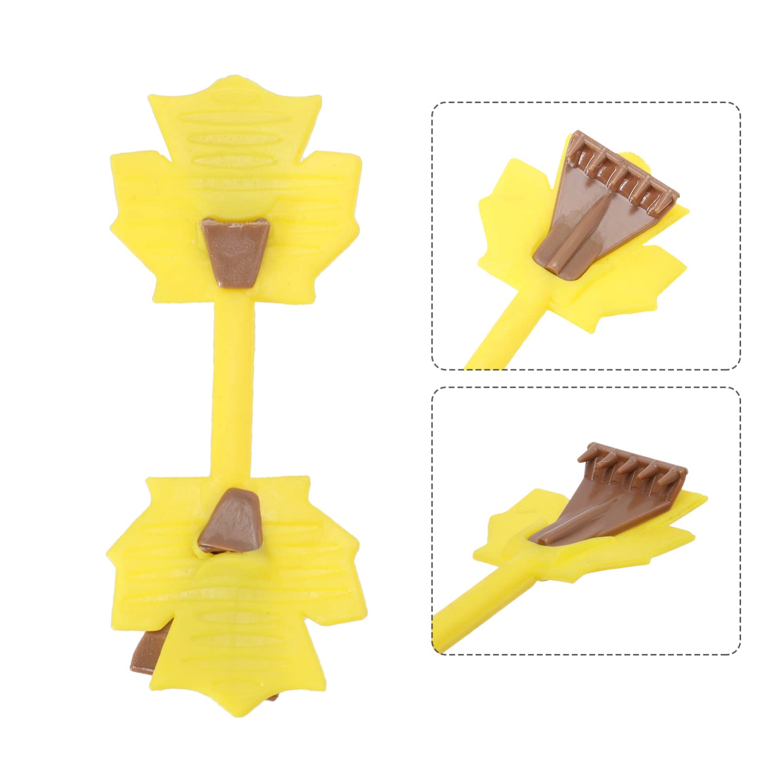 12 Pack Baby Cloth Diaper Fastener Replaces Diaper Safety Pins Fixing Clip Cloth Prefolds Fastener Flat fold Cloth Diaper Fastening Clips Nappy Clips (Random Color)