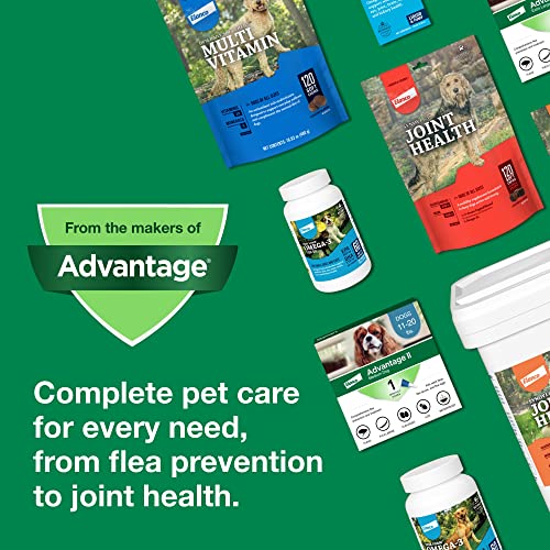 Advantage II Small Dog Vet-Recommended Flea Treatment & Prevention | Dogs 3-10 lbs. | 4-Month Supply
