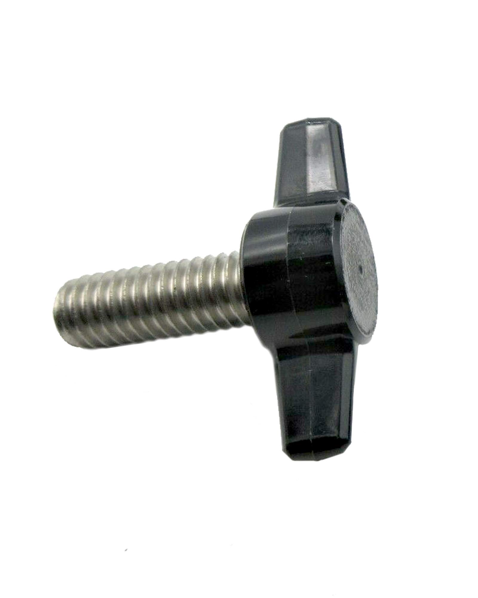 3/8" x 1" Thumb Screws with Wing Knob Thumbscrews Thumb Screw Butterfly Thumb Screws Thumbscrew (3)