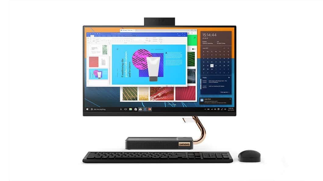 Lenovo IdeaCentre AIO 24" Touch 1TB SSD 32GB RAM (Intel Core i7-9700K Processor Turbo Boost to 4.90GHz, 32 GB RAM, 1 TB SSD, 24" FHD Touchscreen, Win 10) Desktop All in One PC Computer A540-24ICB