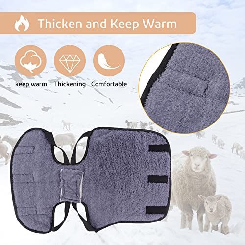 2 Pcs Goat Blanket Goat Blankets for Cold Weather Mini Horse Blanket Goat Coats for Winter Goat Supplies Goat Blankets Sheep Blanket S