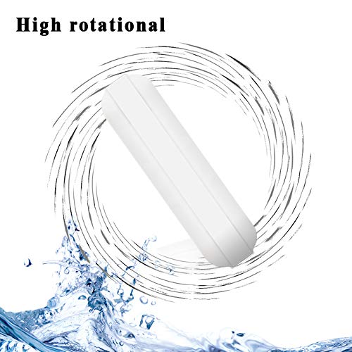 4 Pcs 30mm(1.18 inch) PTFE Magnetic Stirrer Mixer Stir Bar,White Color,Laboratory Bar,Stir Plate Bar,Stir Plate Magnet,Stir Rod Magnetic
