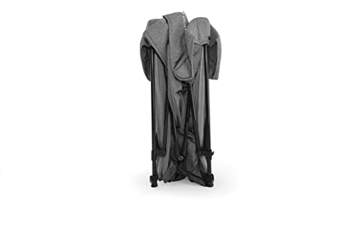 Baby Delight Go With Me Nod Deluxe Portable Crib & Playard, Charcoal Tweed