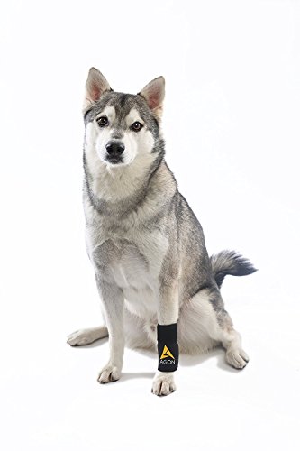 AGONĀ® Dog Canine Front Leg Brace Paw Compression Wraps with Protects Wounds Brace Heals and Prevents Injuries and Sprains Helps with Loss of Stability Caused by Arthritis (Small/Medium)