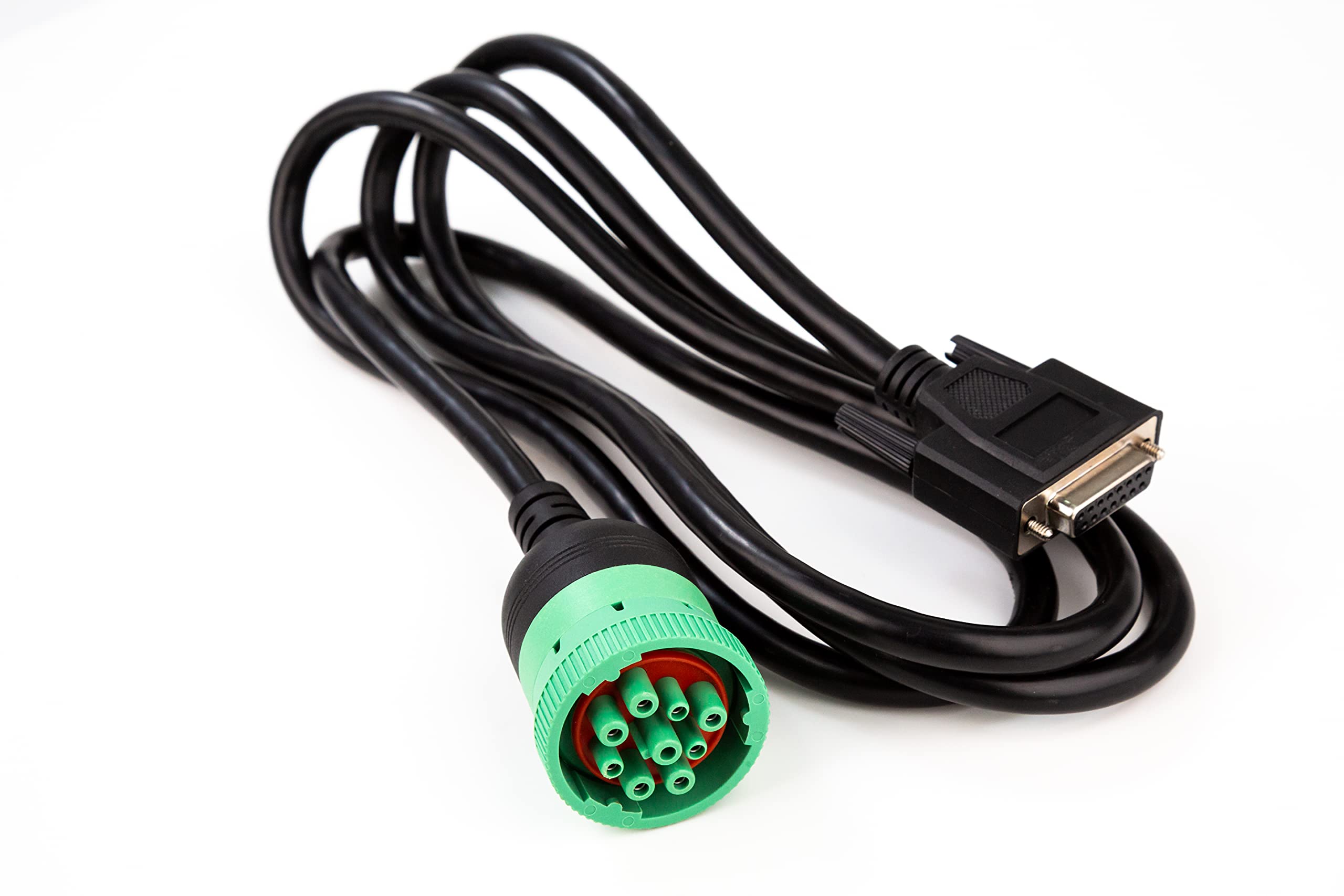 Arteckin DB15 to J1939 Cable DB15 Female to J1939 Female 9pin Extension Cable for Truck ELD Cable