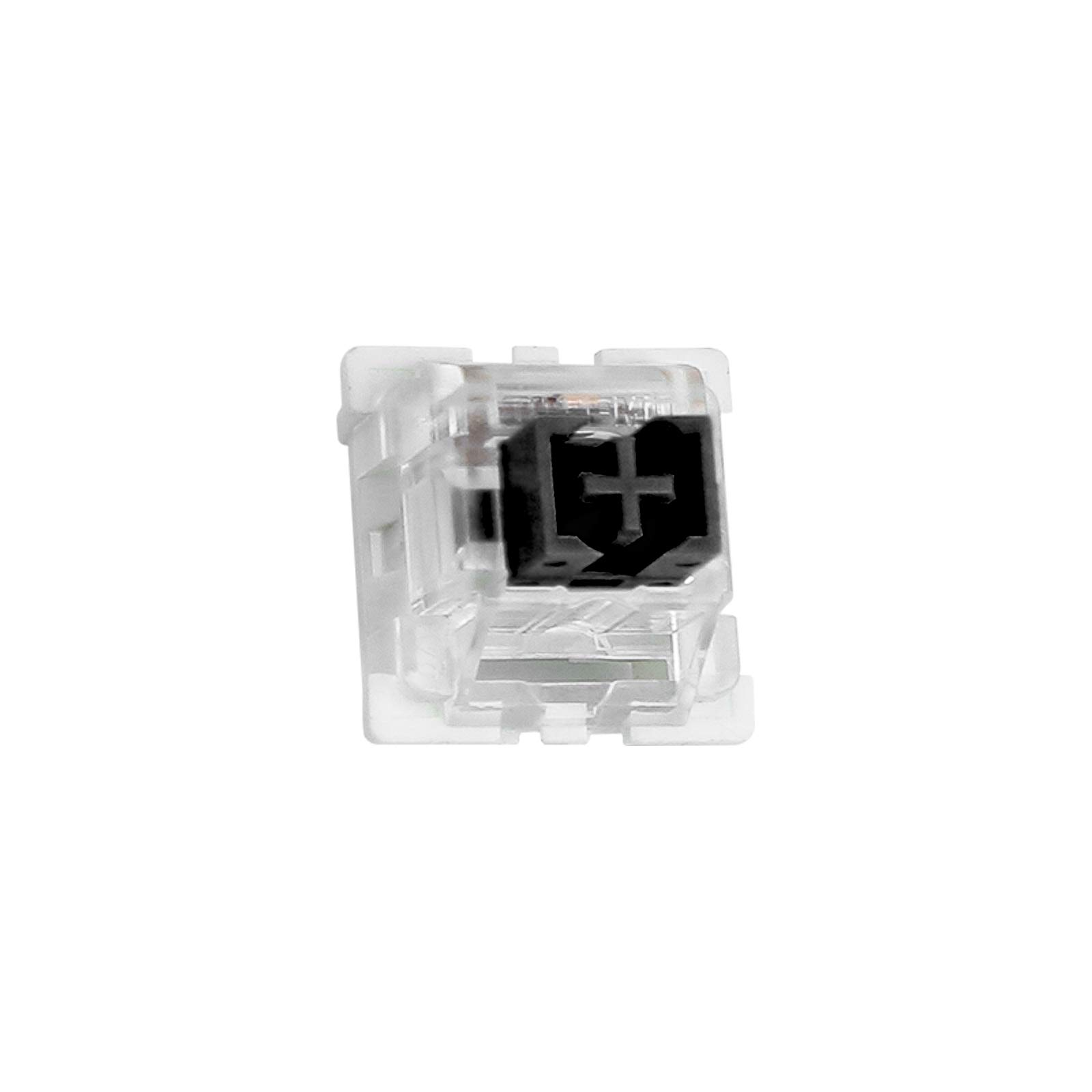 Chuangquan Mechanicla Keyboard Switch, Outemu Black Switches, Cherry MX Equivalent, Pluggable and Replaceable, DIY Keyboard, with Keycap and Switch Puller, for Mechanical Gaming Keyboard (10 pcs)