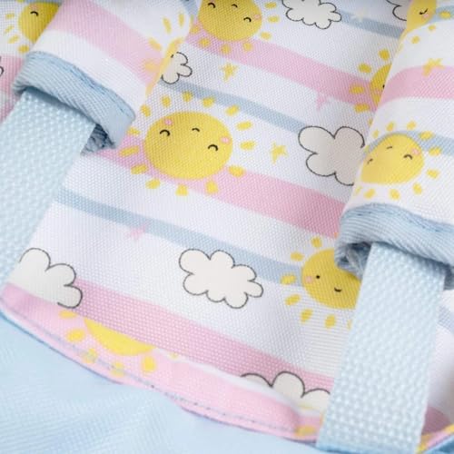 ADORA Baby Doll Carrier with Color-Changing Design, Adjustable Strap and Machine Washable Material, Fits Dolls & Stuffed Animals Up to 20 inches, Birthday Gift for Ages 2+ - Sunny Days