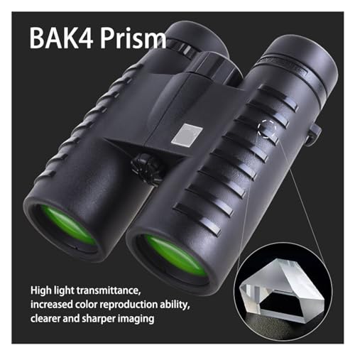 10x42 Binoculars Wide Angle Professional High Power Binoculars Bak4 Prism FMC Coated Binoculars Outdoor Camping