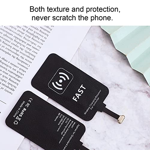 10W Qi Fast Wireless Charging Receiver USB Type C Interface Wireless Charger Receiver Chip for USB C Interface Mobile Phones