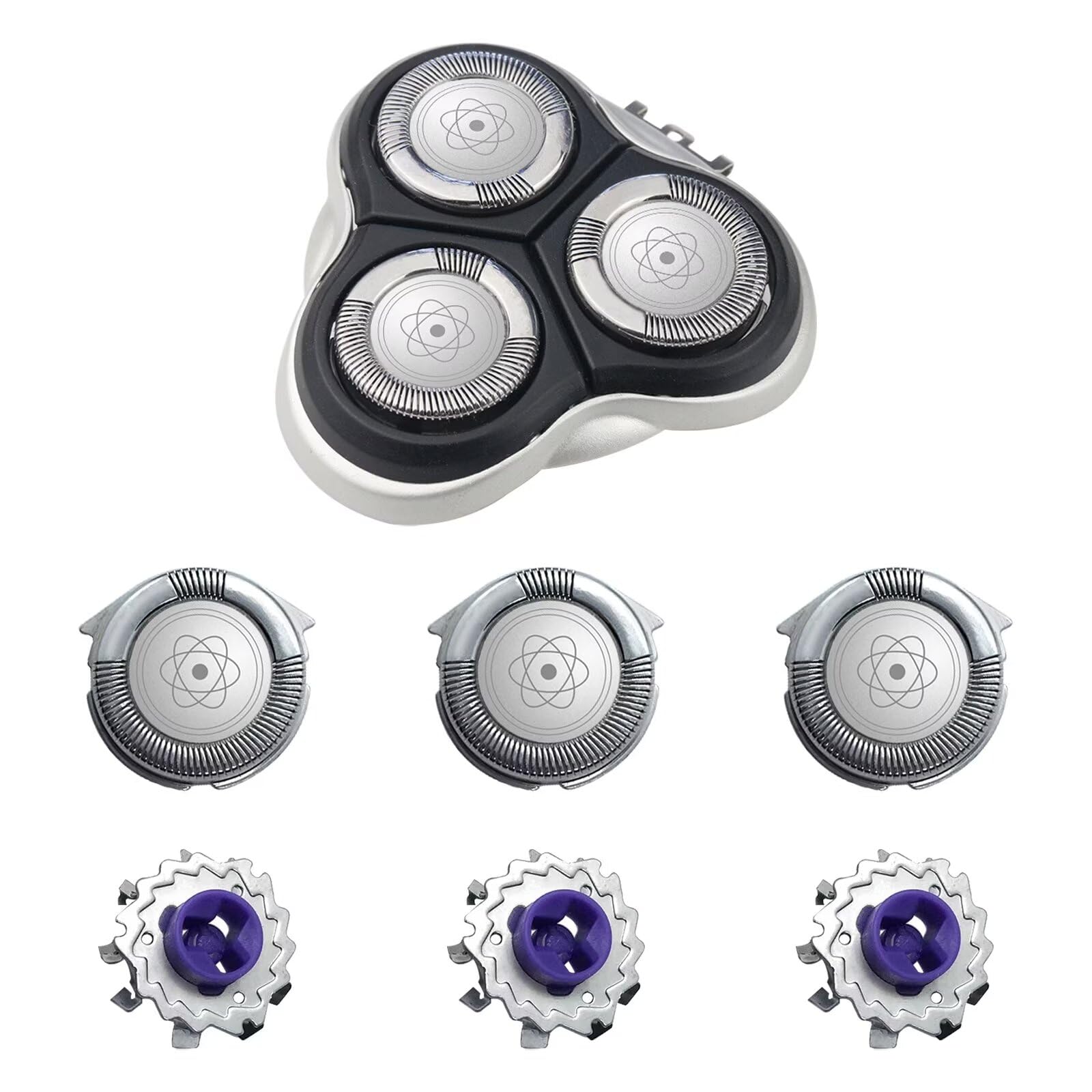 3X Replacement HQ8 Shaver Heads for Norelco AT811 AT814 AT815 AT830 AT875 AT880