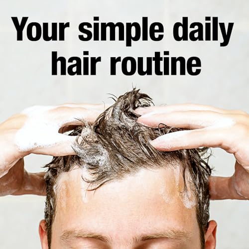 Alpecin Hybrid Caffeine Shampoo for Men with Dry, Itchy, Sensitive Scalps Moisturizes Thinning Hair Natural Hair Growth, 8.45 fl. oz.