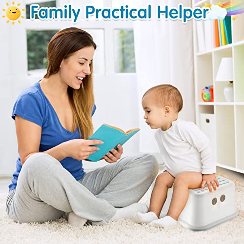 6 Pack Step Stool for Kids Toddler Step Stool Kids for Bathroom Sink Toilet Stools for Potty Training, Bathroom, Kitchen, Bedroom, Toy Room and Living Room Step Stool with Non Slip Base